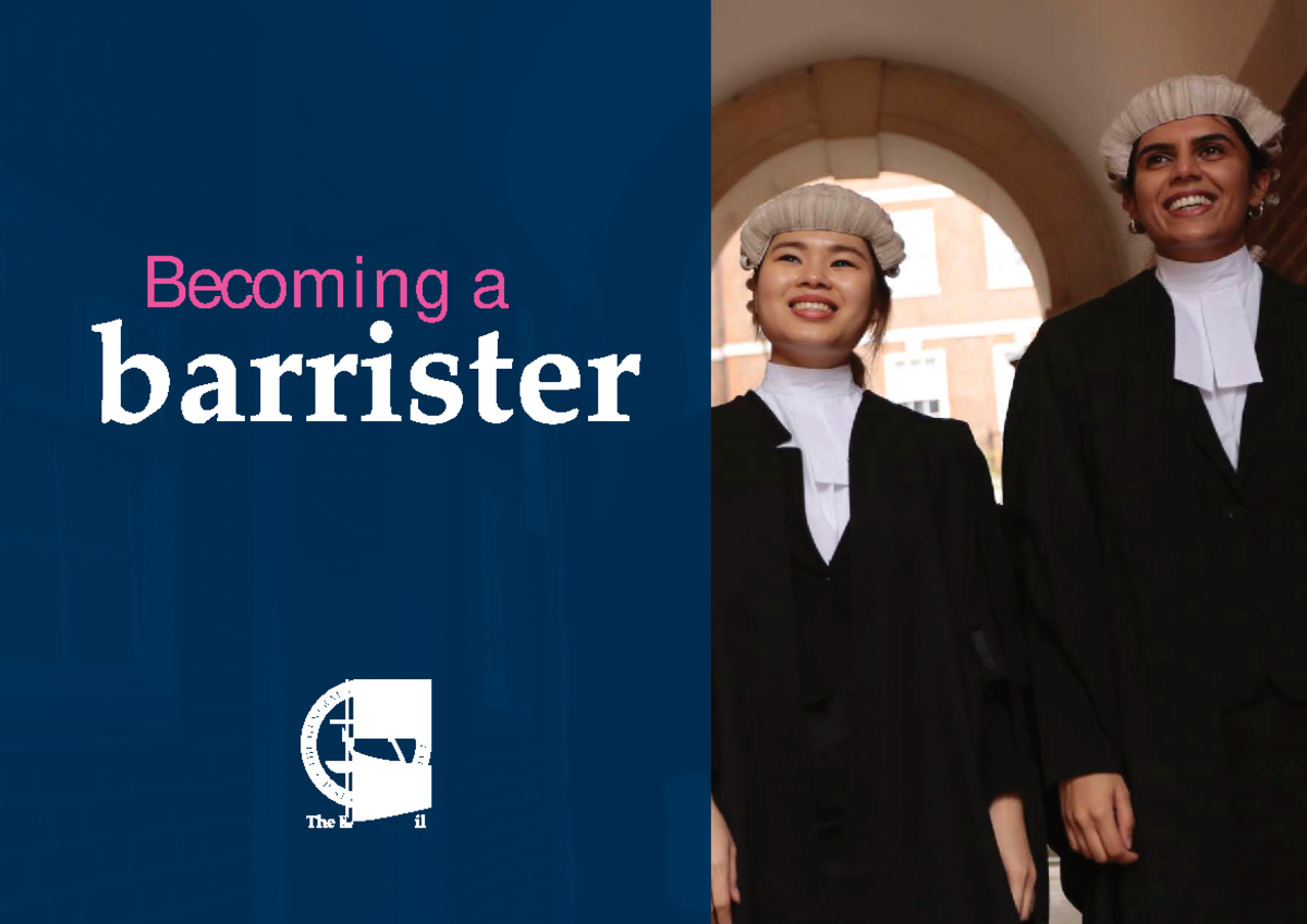 Becoming a Barrister Online Brochure 2022 - Becoming a Becoming a ...