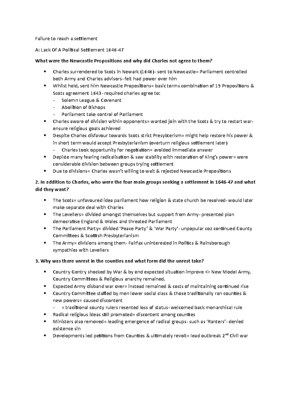 Failure to reach settlement - Failure to reach a settlement A: Lack Of ...