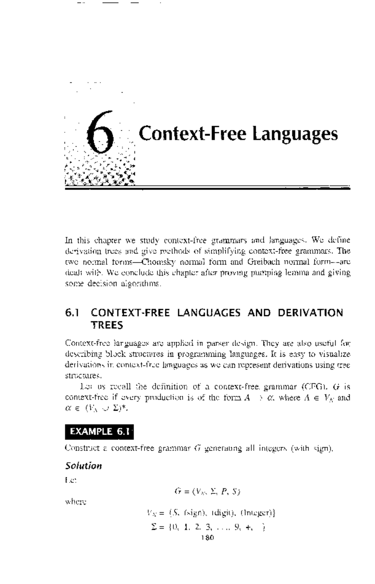 Context free science - Good notes - Context-Free Languages In this ...