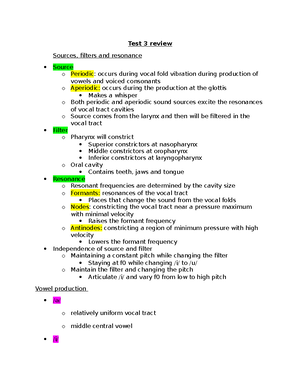 Exam 3 Acquired Disorders - Unit 3:Voice Anatomy & Voice Disorders ...