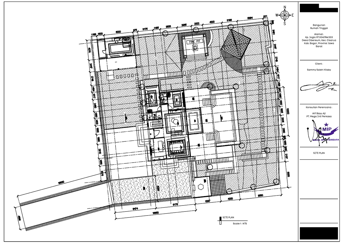 AS Built Drawing - Bangunan Rumah Tinggal Sammy PBG 02022023 - Rumah ...