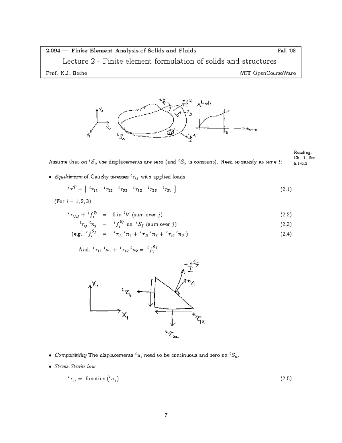 The information about finite element formulation of solids and structures - 2 — Finite - Studocu