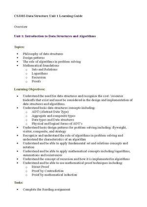Self Quiz Unit 4 - Self Quiz Unit 4 - CS 3303 - UoPeople - Studocu