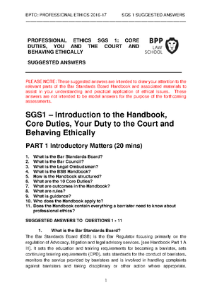 BPP-Mock-Paper-2016-17 - BPP Law School Bar Professional Training ...