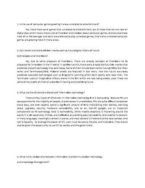 What is the evolution of technology and the history of computers - and ...