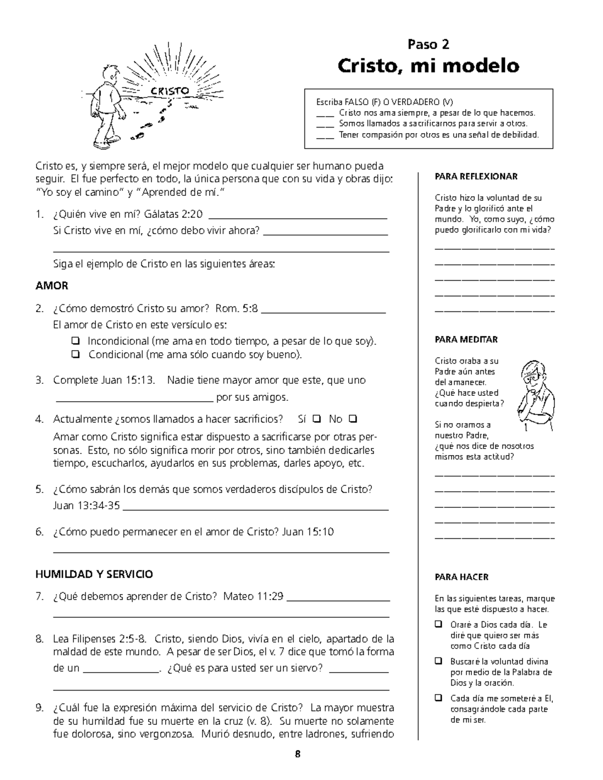 Nvec2 span s-2-3 - tarea 11 - Paso 2 Cristo, mi modelo Escriba FALSO (F ...