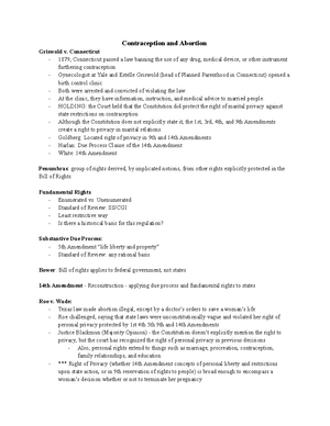 Second Amendment - Class Notes - Second Amendment United States v ...