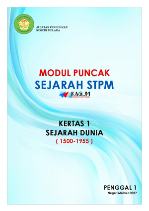 BM STPM Semester 1 (2020) Ulangan (2019 ) - 1SlA YSlA ISlA YSIA A U1 .4 ...