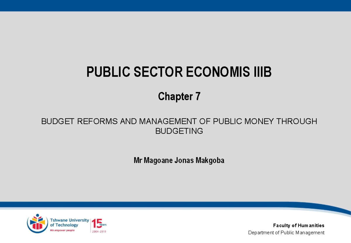 Chapter 7 24722 - Faculty of Humanities PUBLIC SECTOR ECONOMIS IIIB ...