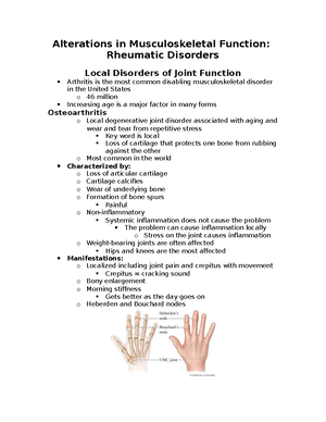 GOUT - ATI active learning template: Musculoskeletal System Disorders ...
