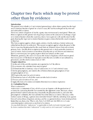 15 Evidence of character evidence of character in civil cases - The ...