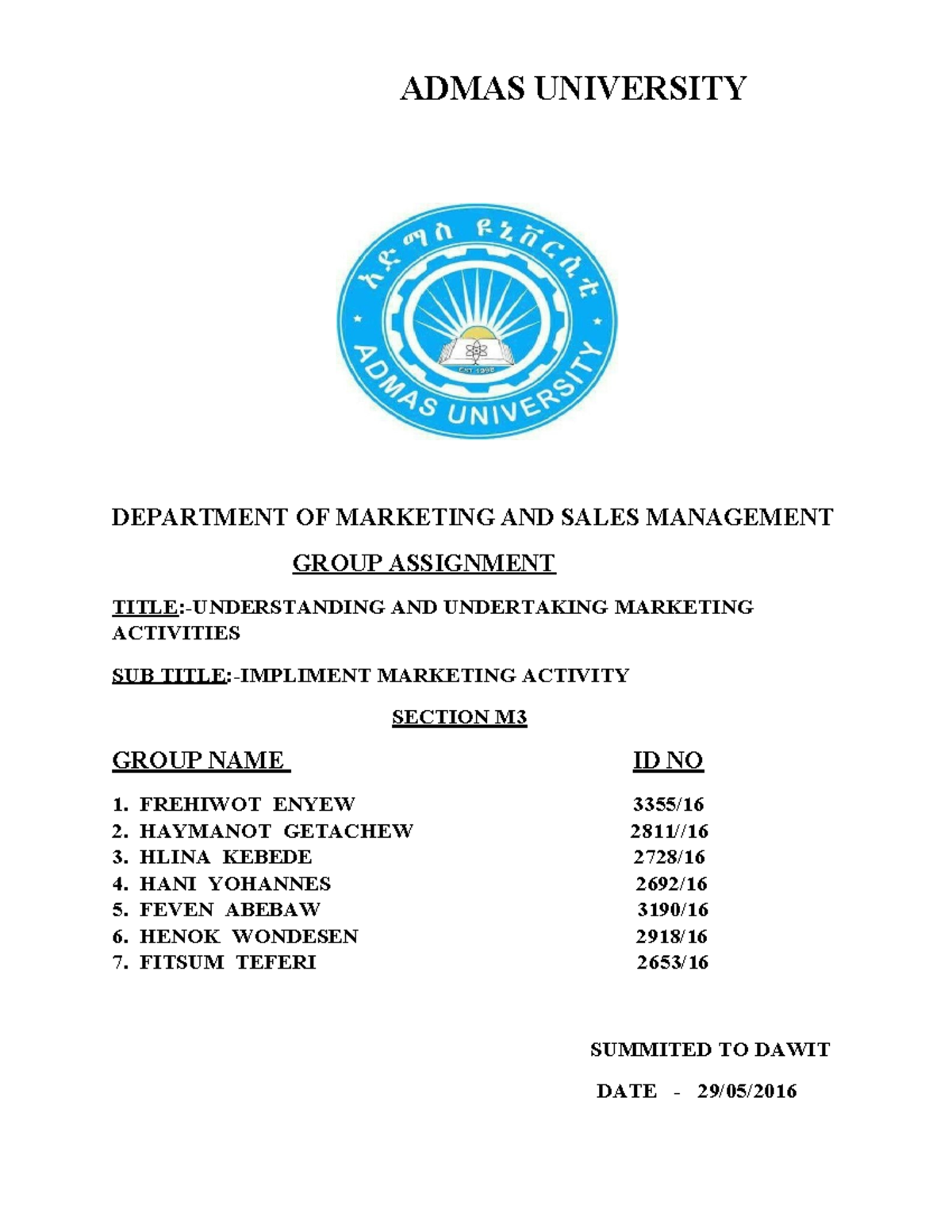 Free - Fhnb - DEPARTMENT OF MARKETING AND SALES MANAGEMENT GROUP ...