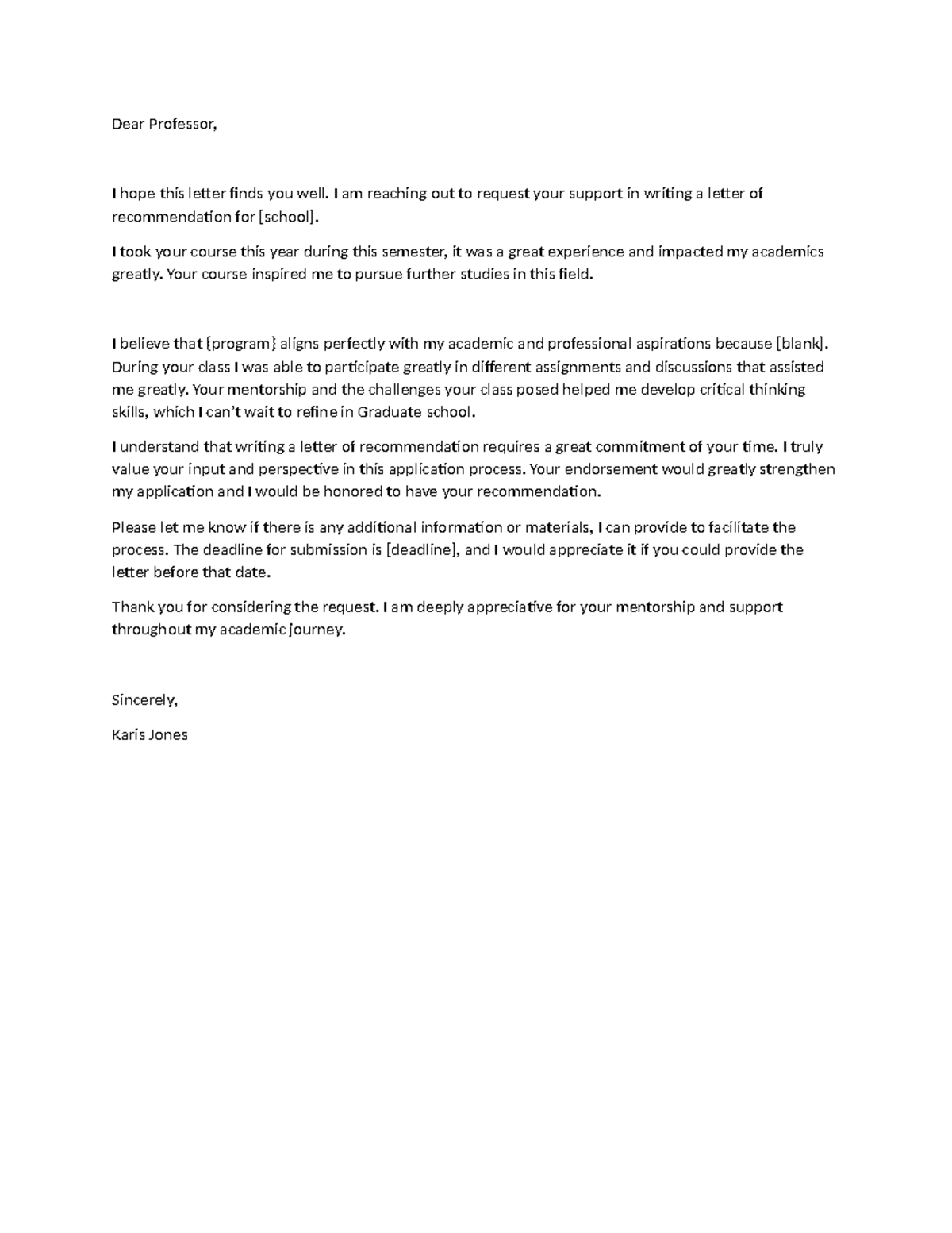 Week 8 grad school - Dear Professor, I hope this letter finds you well ...