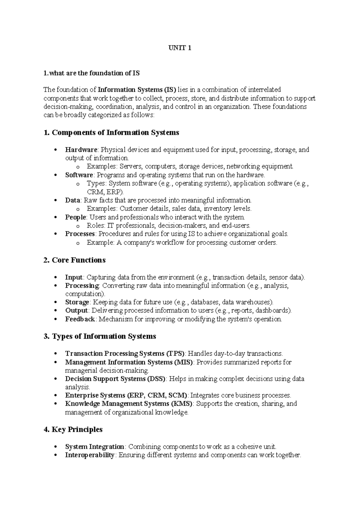 MIS - Management information system by Bharathiyar university syllabus ...