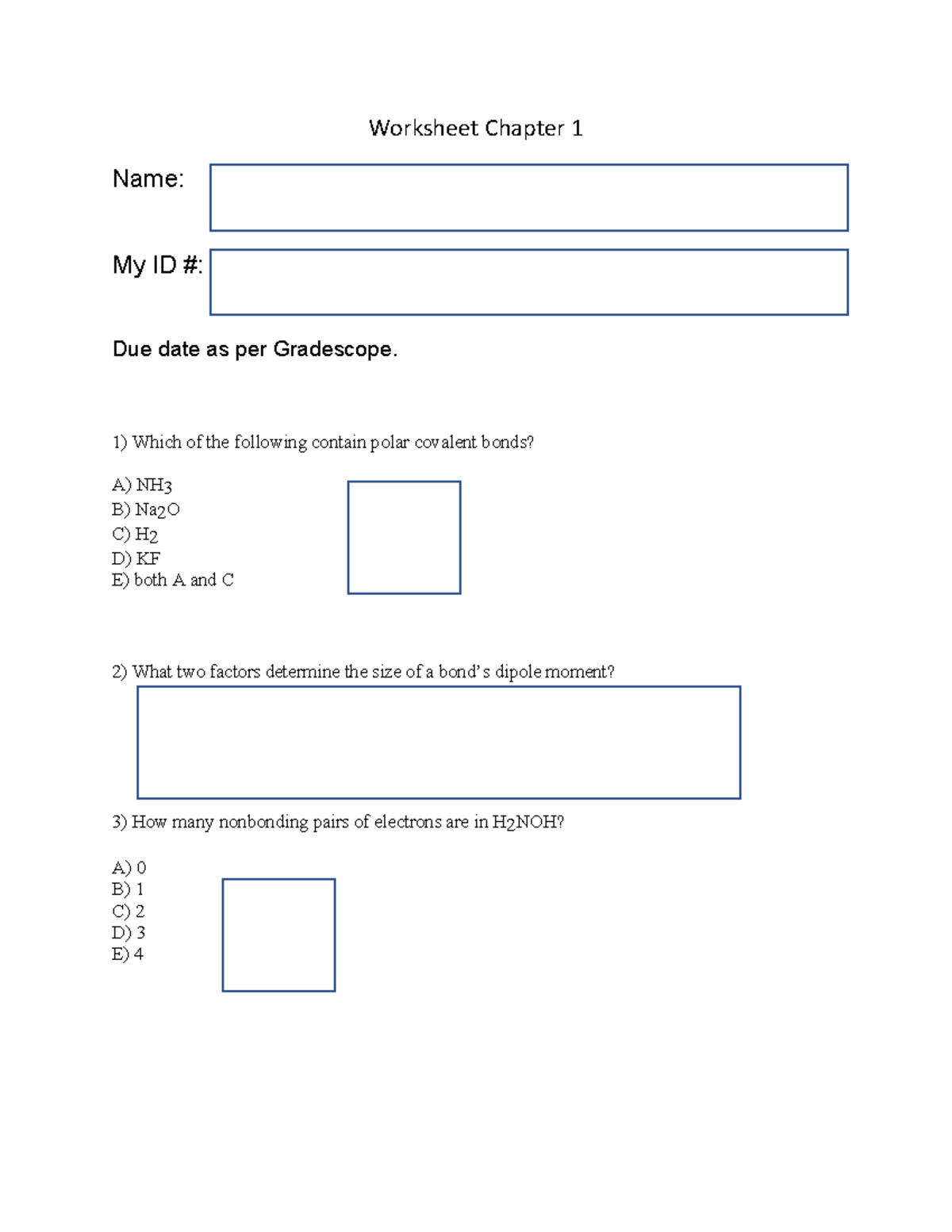 Recitation Worksheet 1 fillable PDF - Worksheet Chapter 1 Name: My ID ...