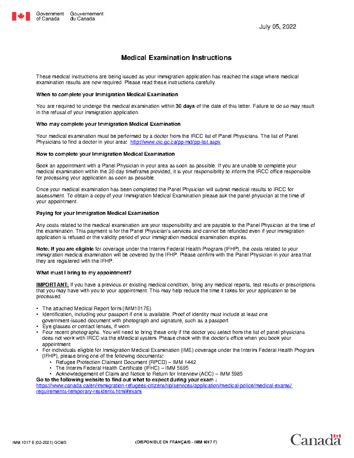 IMM1017 1-NP0UJOV - For med students - (DISPONIBLE EN FRANÇAIS - IMM ...