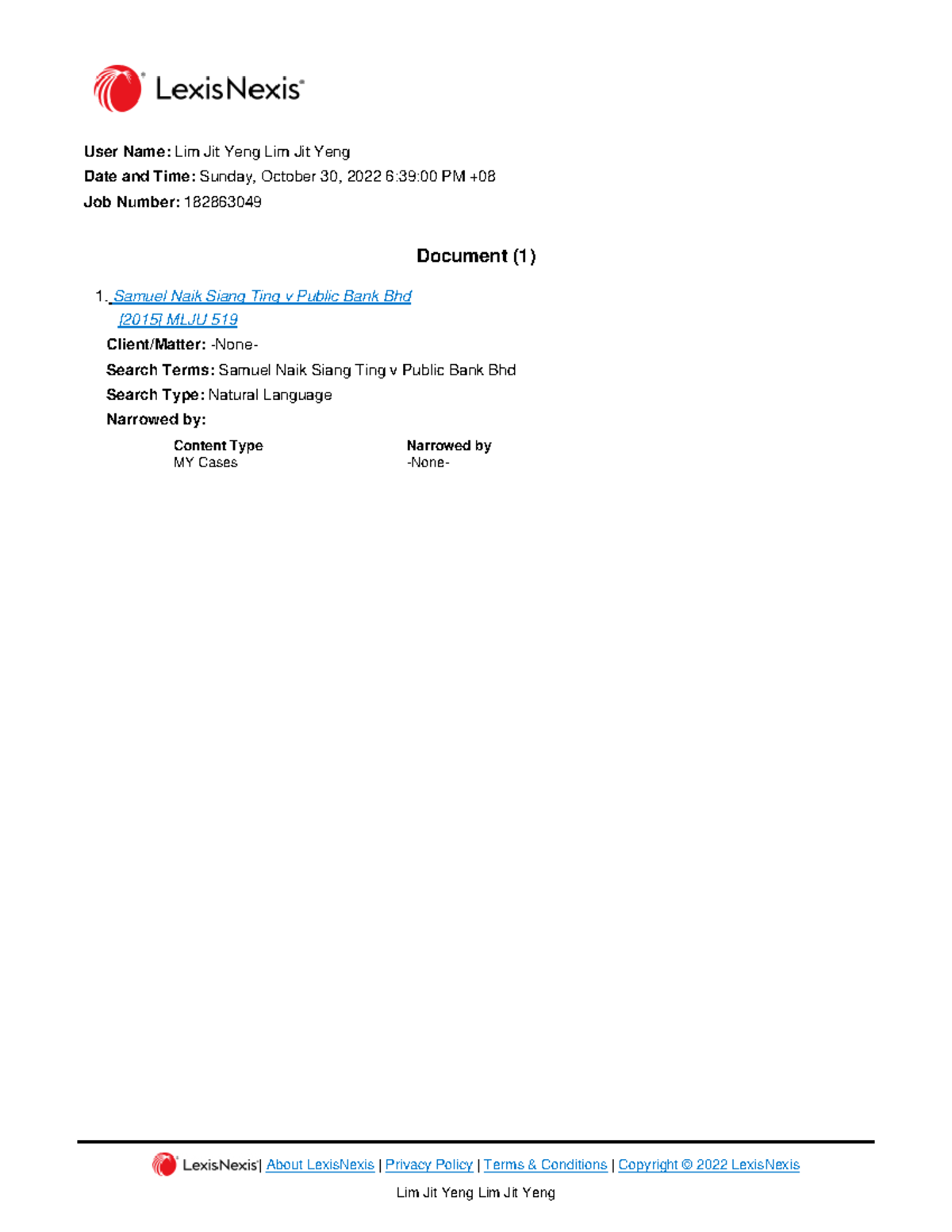 Samuel Naik Siang Ting v Public Bank Bhd - Yoong Sin Min and Poh Choo ...