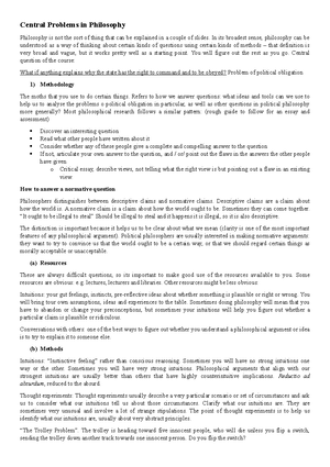 Moral philosophy essay - Jackson - Moral philosophy essay Evaluate ...