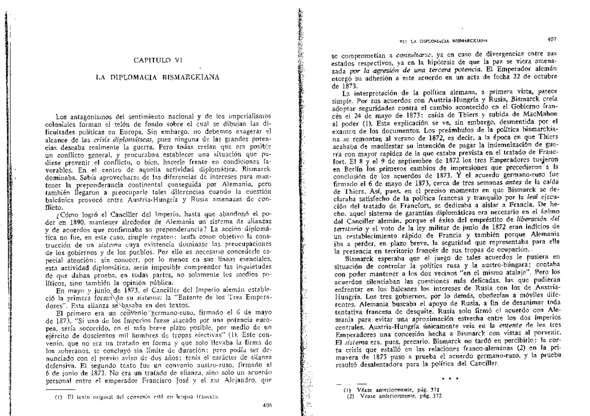 Renouvin, Tomo II, Unidad Alemana, ps. 406-432 - CAPITULO VI LA ...