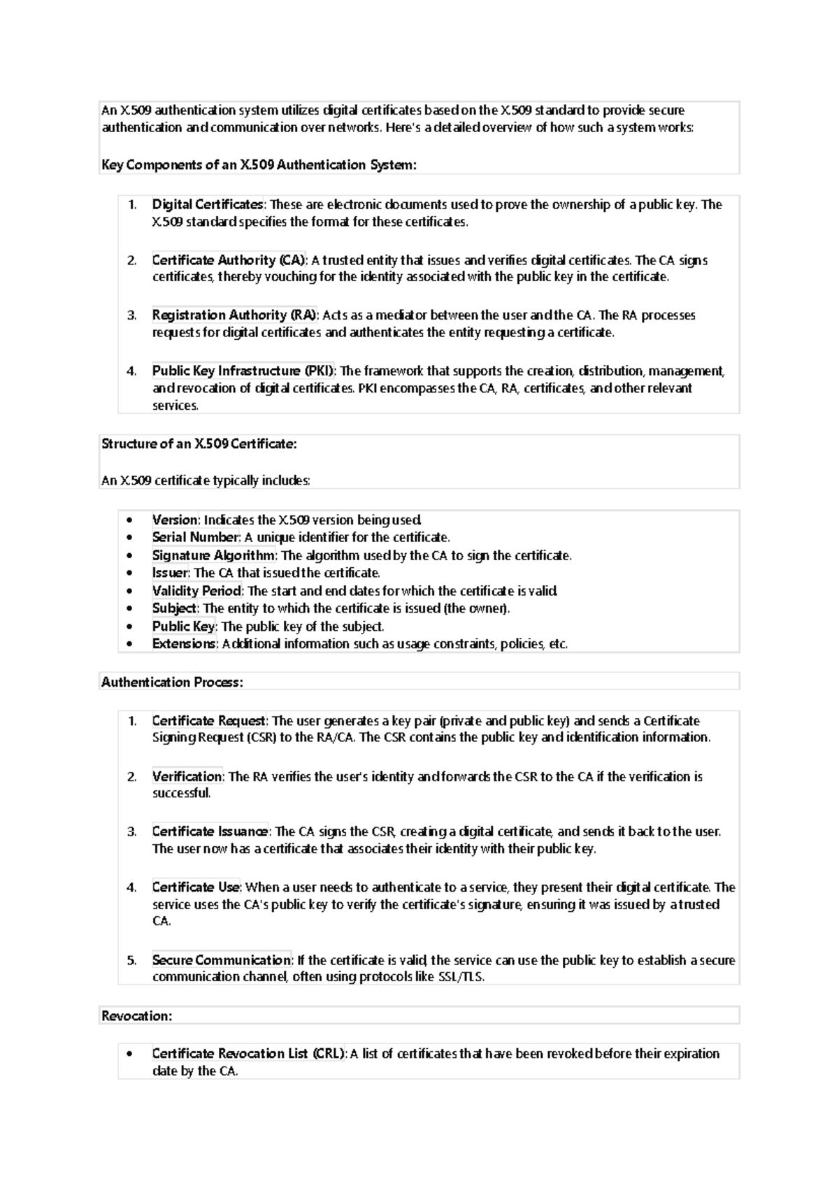 Crypto unit 4 - An X authentication system utilizes digital ...