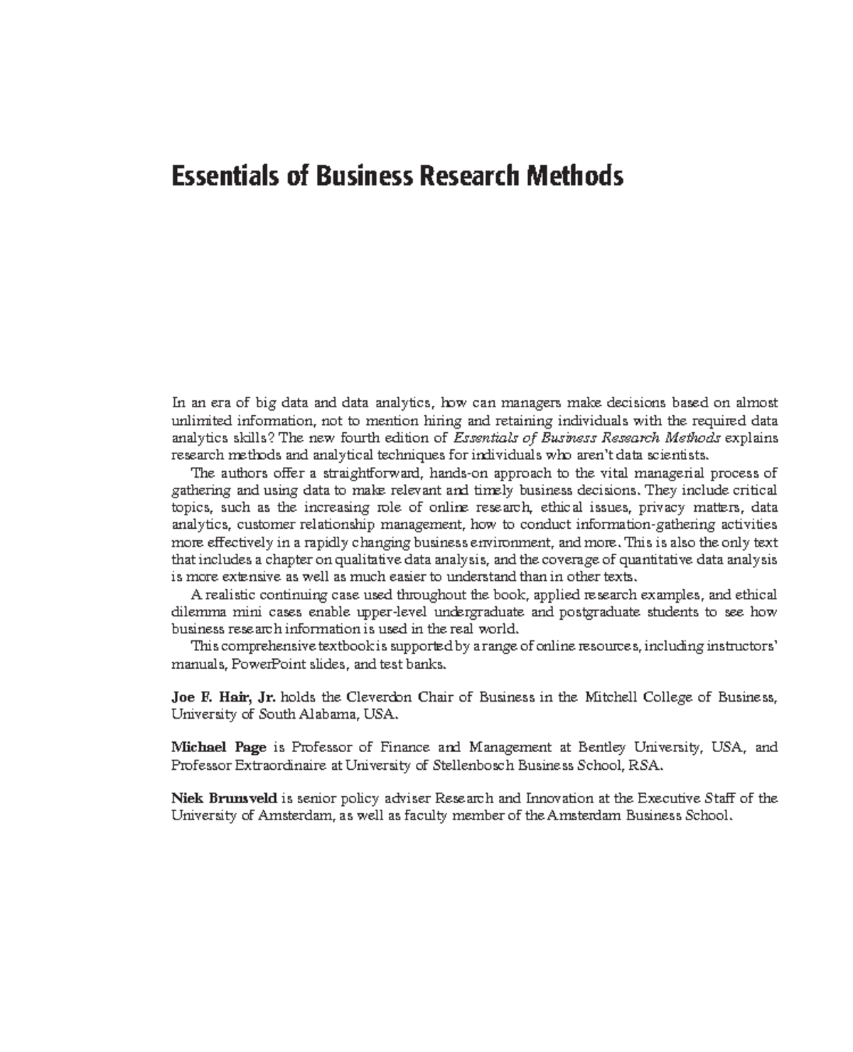 9780429203374 previewpdf - Essentials of Business Research Methods ...