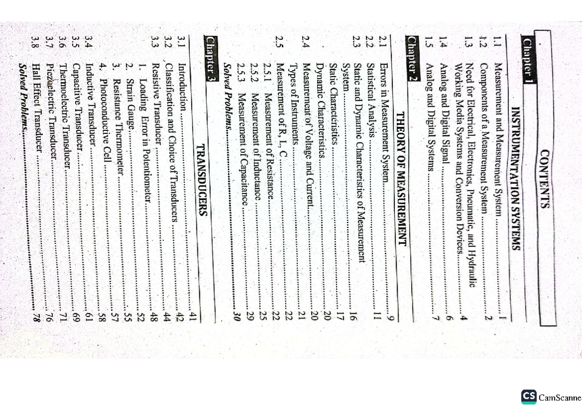 Instrumentation book - CONTENTS Chapter 1 INSTRUMENTATION SYSTEMS 1 ...