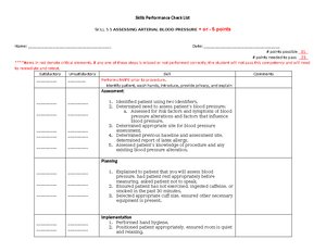 Skills Performance Checklist - Assist with Ambulation - Skills ...