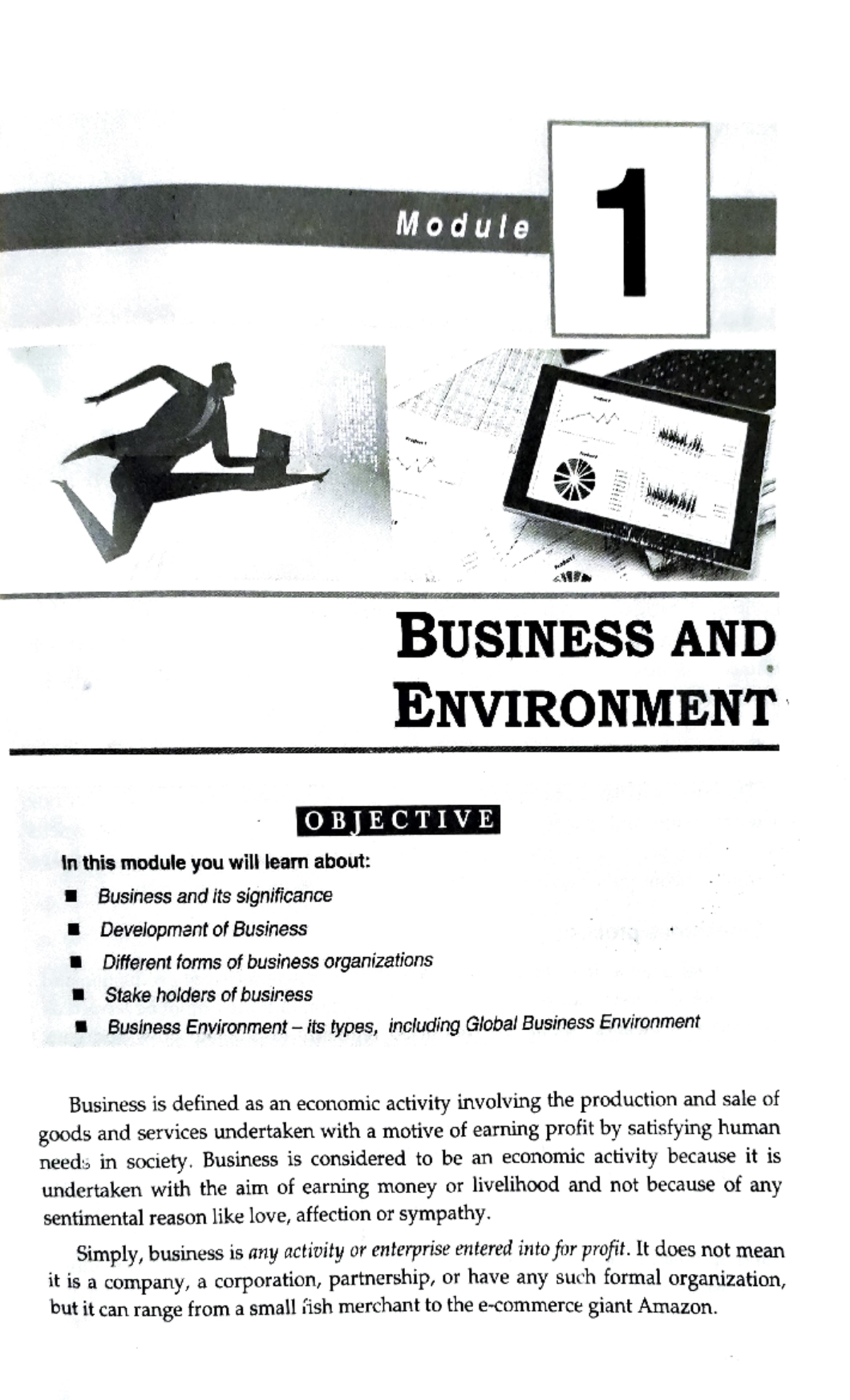 Business-introduction - 1 Module Pbeh Pegdous) BUSINESS AND ...