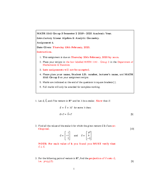 Circle Theorems - Introductory Linear Algebra and analytic geometry ...