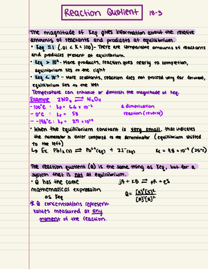 Chemrec 13 2 - chapter 13 practice problems - CHEM 112 - Studocu