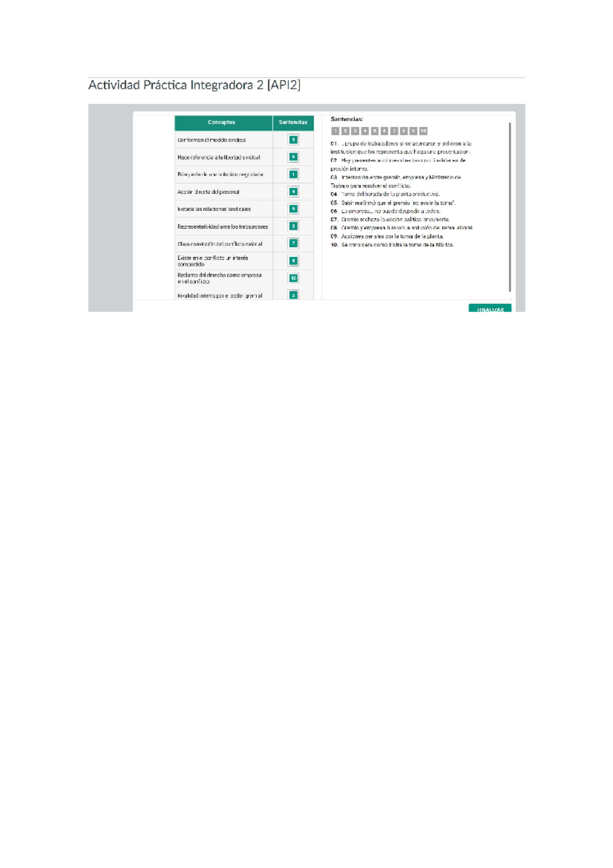 API 2 - API 2 (Actividad Práctica Integradora 1 [API2]), de la carrera de licenciatura - Studocu
