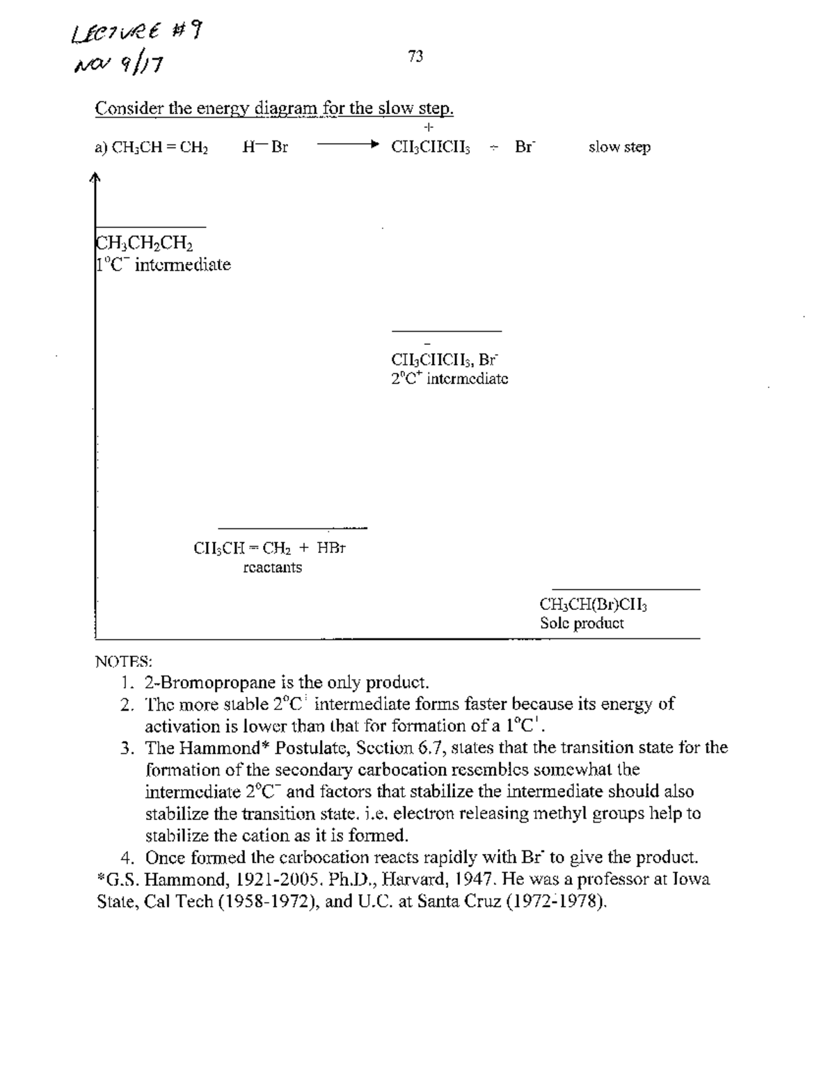 221 Lecture #9 - Chem 221 - Studocu