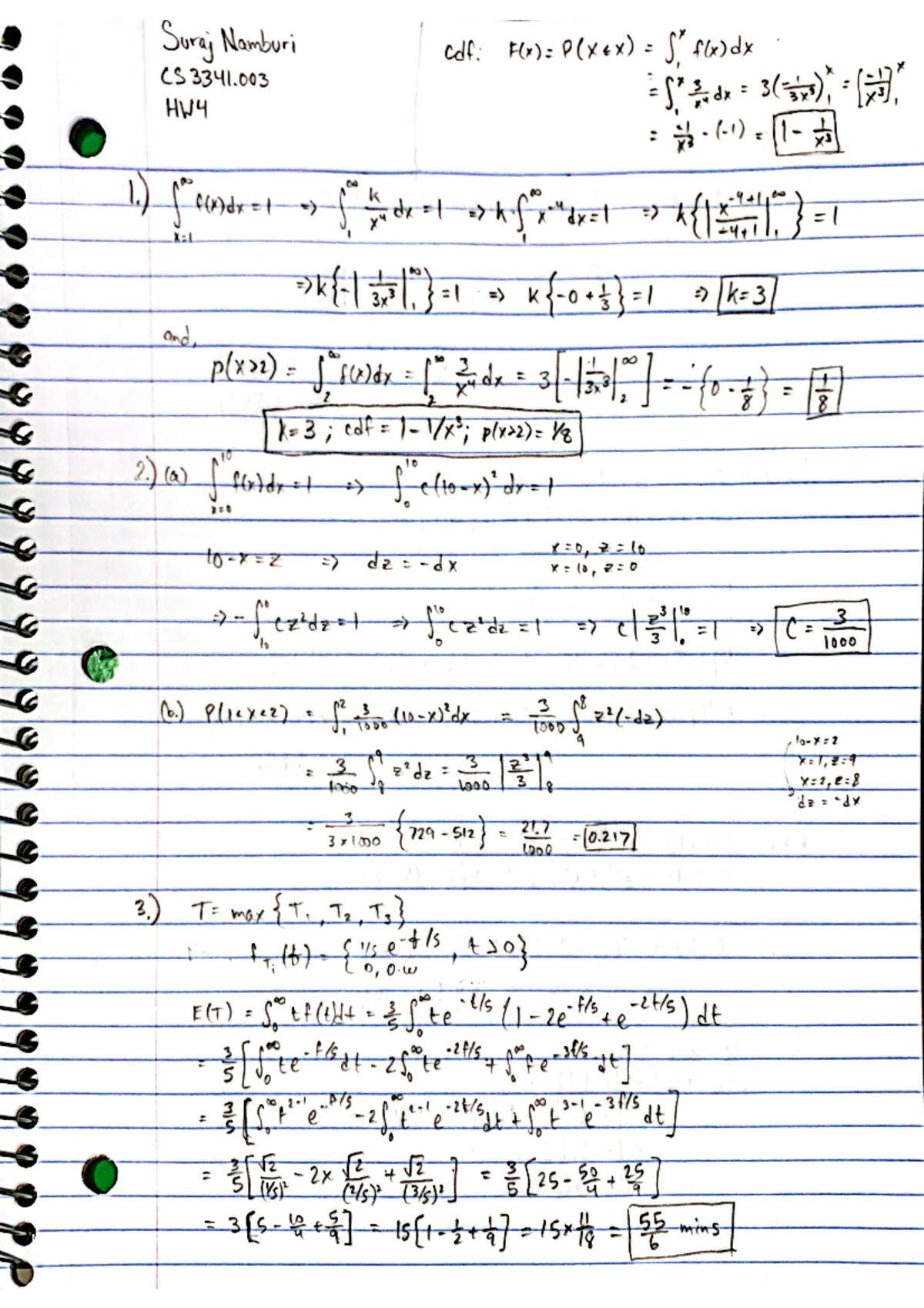 HW4 Ans - Instructor: Shengjie Jiang - CS 3341 - Studocu