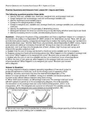 Grade 12 Economics Model Exam 2012 E - ECONOMICS OPEN BOOK MODEL EXAM ...