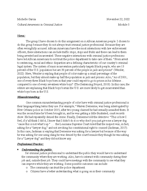 CJ 120 Module Two Practice Activity - (A text-only version of the wheel ...