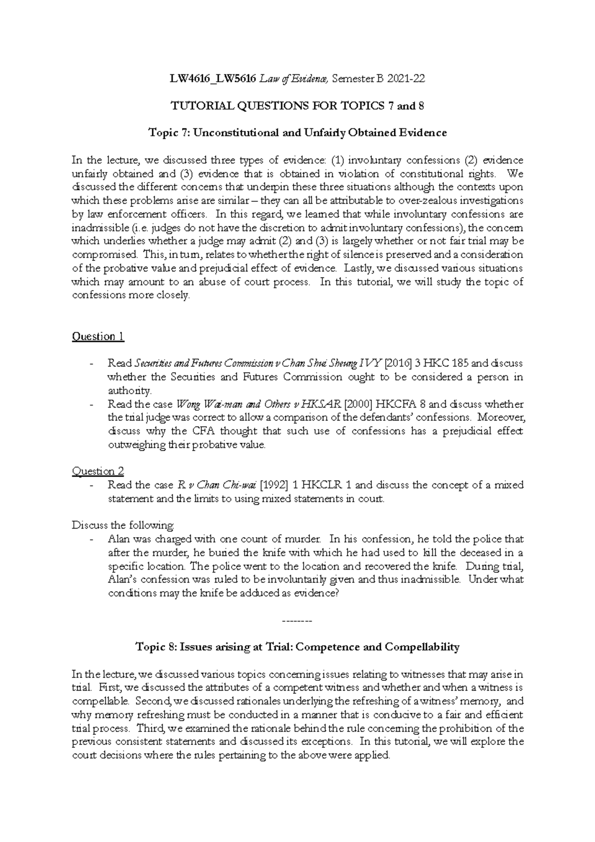 Tutorial Topics 7 + 8.pdfTutorial Topics 7 + 8.pdfTutorial Topics 7 + 8 ...