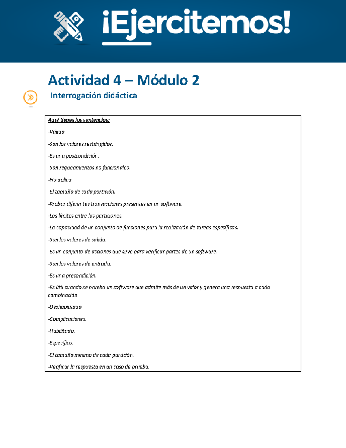Prueba de Sitemas API2 - Warning: TT: undefined function: 32 Actividad 4 – Módulo 2 ...