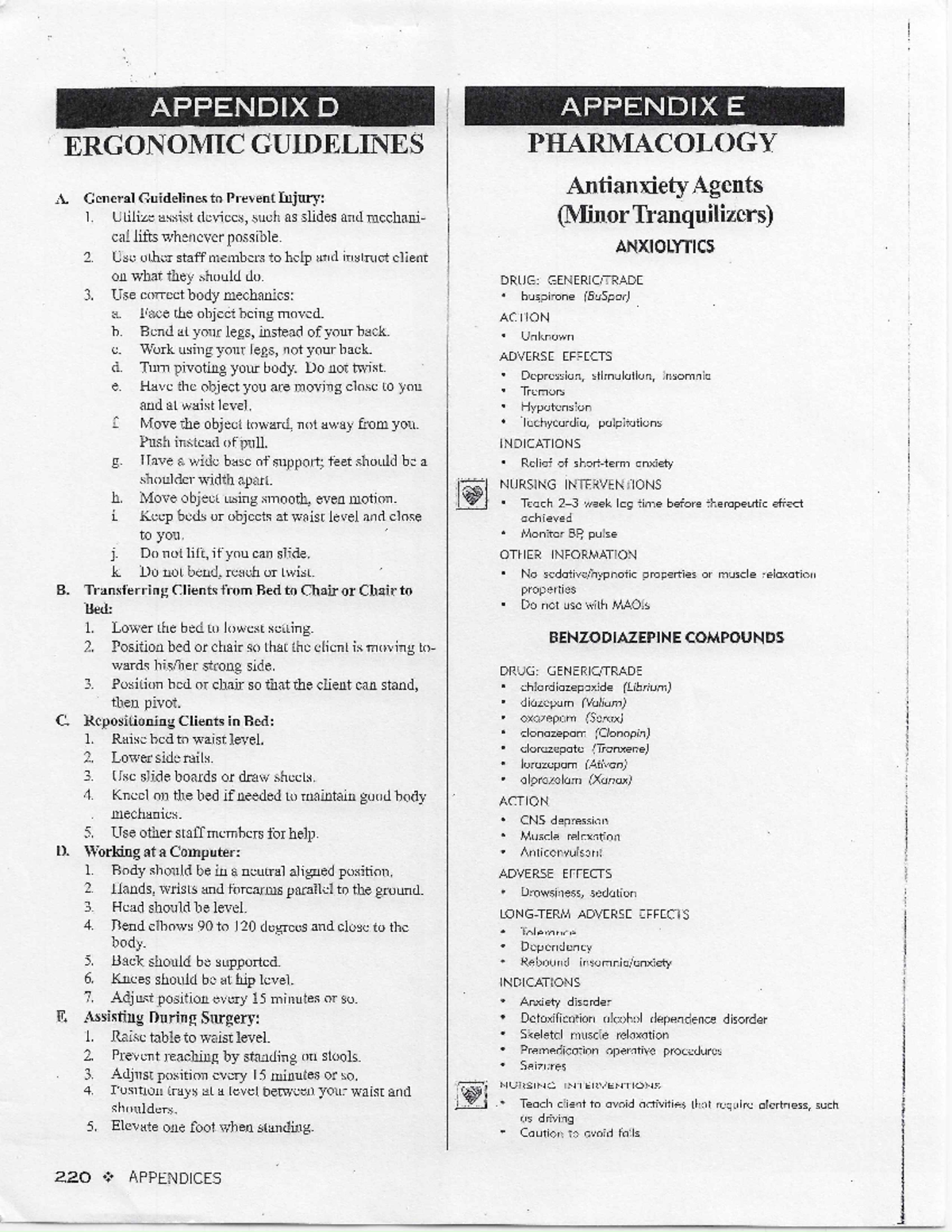 Drugs for Nclex - Breakdown of all medications - 4125 - Studocu
