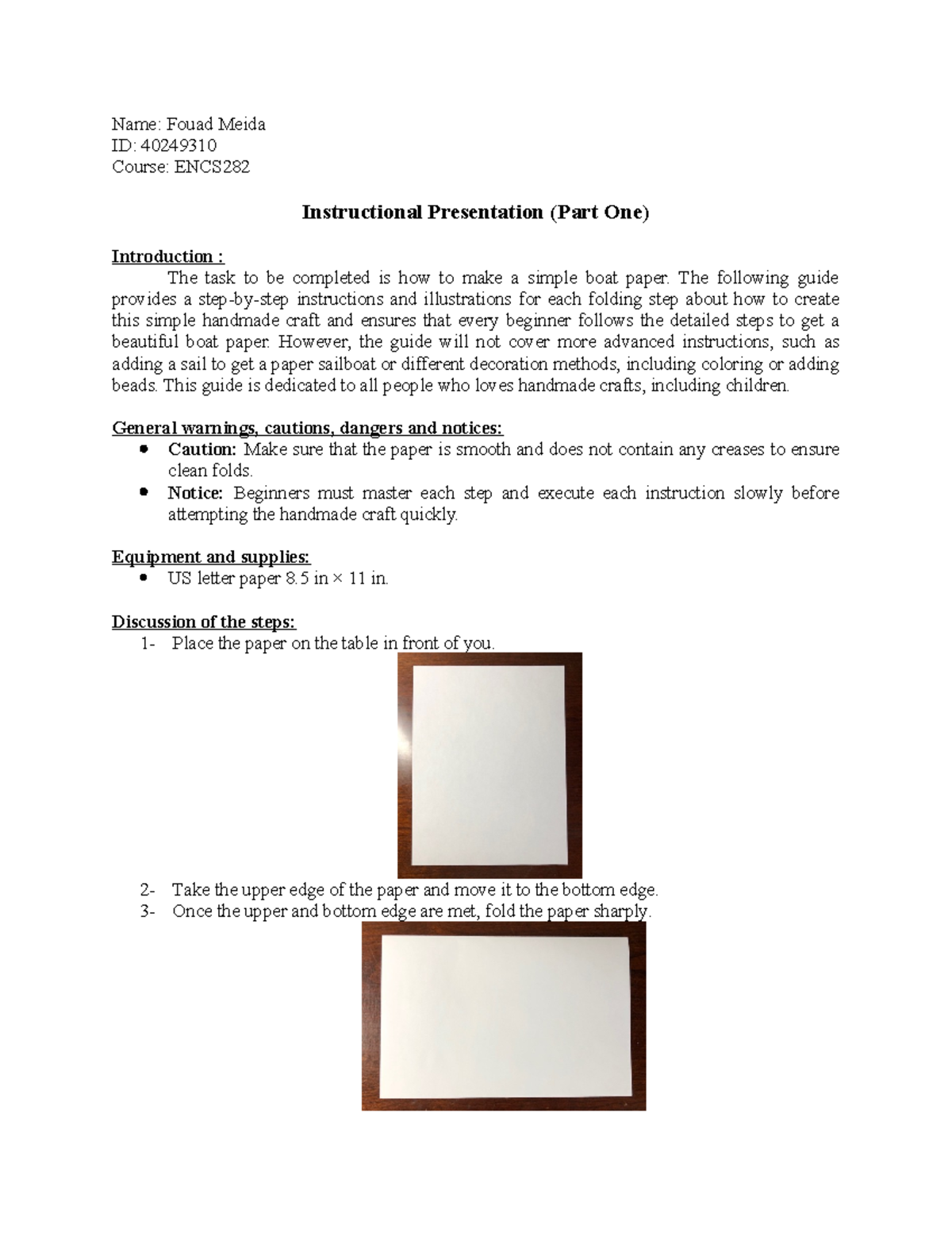 Instructional Presentation - The following guide provides a step-by ...