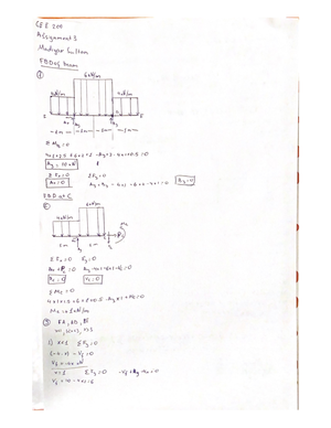 CEE 200 Group 8 - CEE 200 – Structural Mechanics I Bending Torsion ...