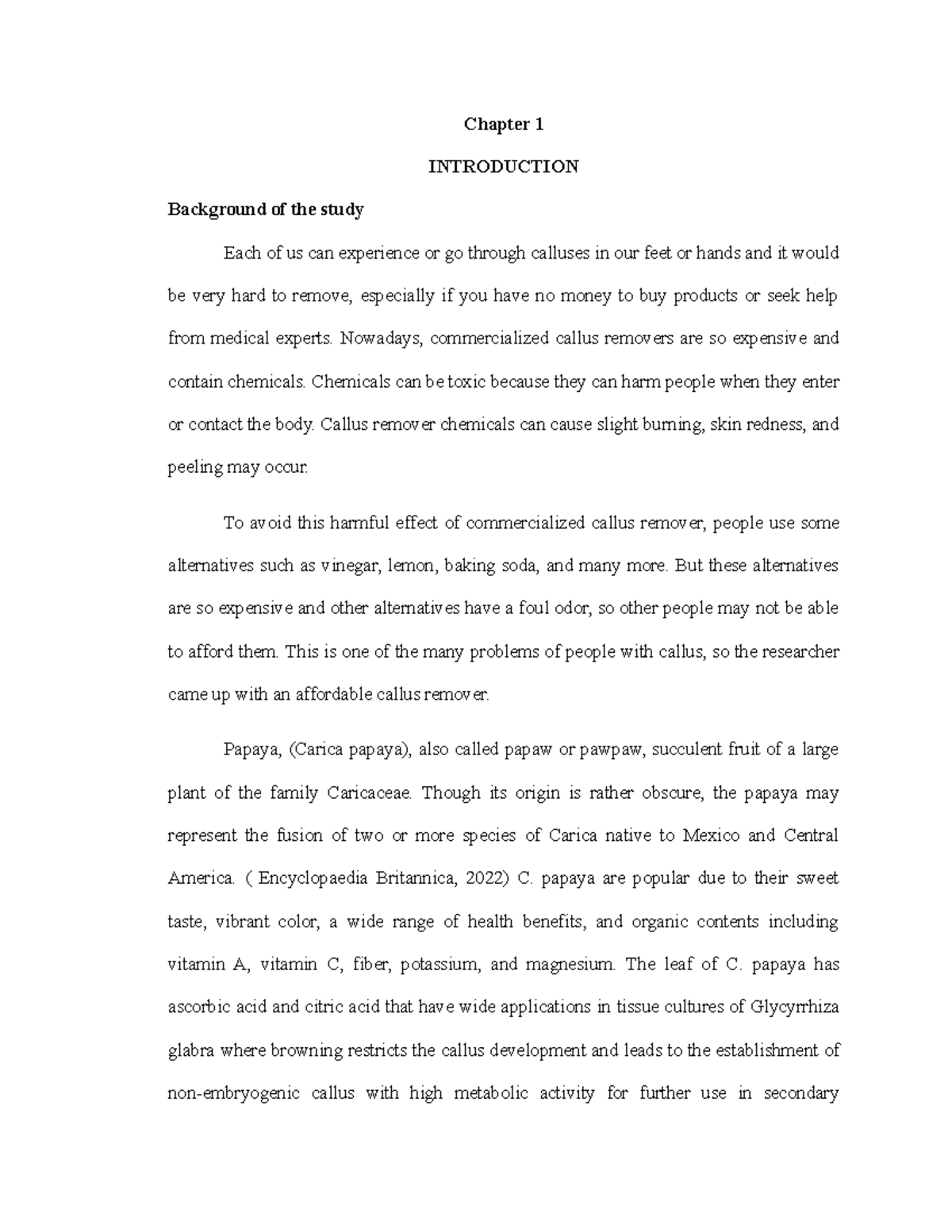 G8 Group 8 Research Chapter 1 - Chapter 1 INTRODUCTION Background of ...