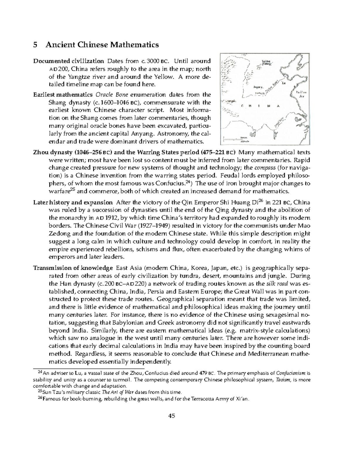 Maththeoromsglobal - 5 Ancient Chinese Mathematics Documented ...