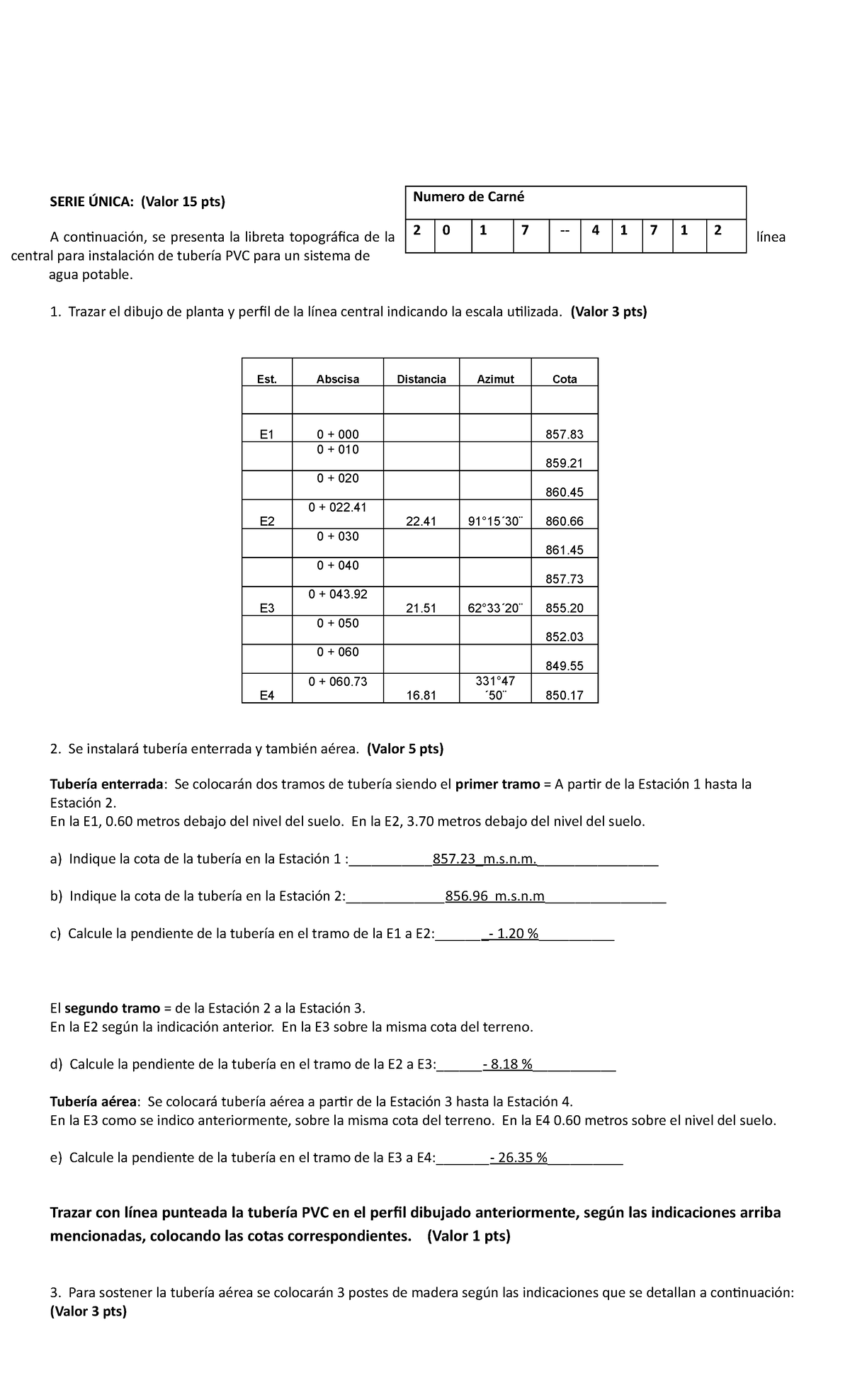 Segundo Parcial Topo II. Francisco Javier Chen Chiquin - SERIE ÚNICA ...