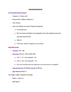 KIN346L lab write up #5 - Assignment #5 - March 4, 2019 KIN346 Lab 5 Write Up Provide a thorough ...