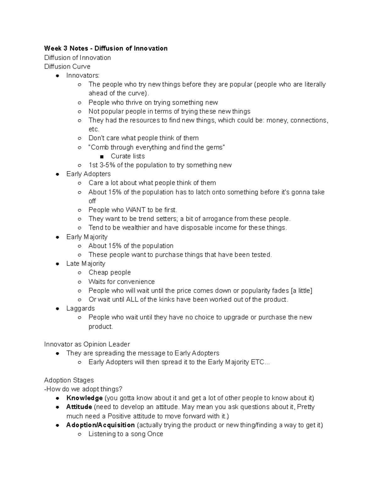 BCA Week 3 - The instructor for this course is Heather Polinsky. - Week ...