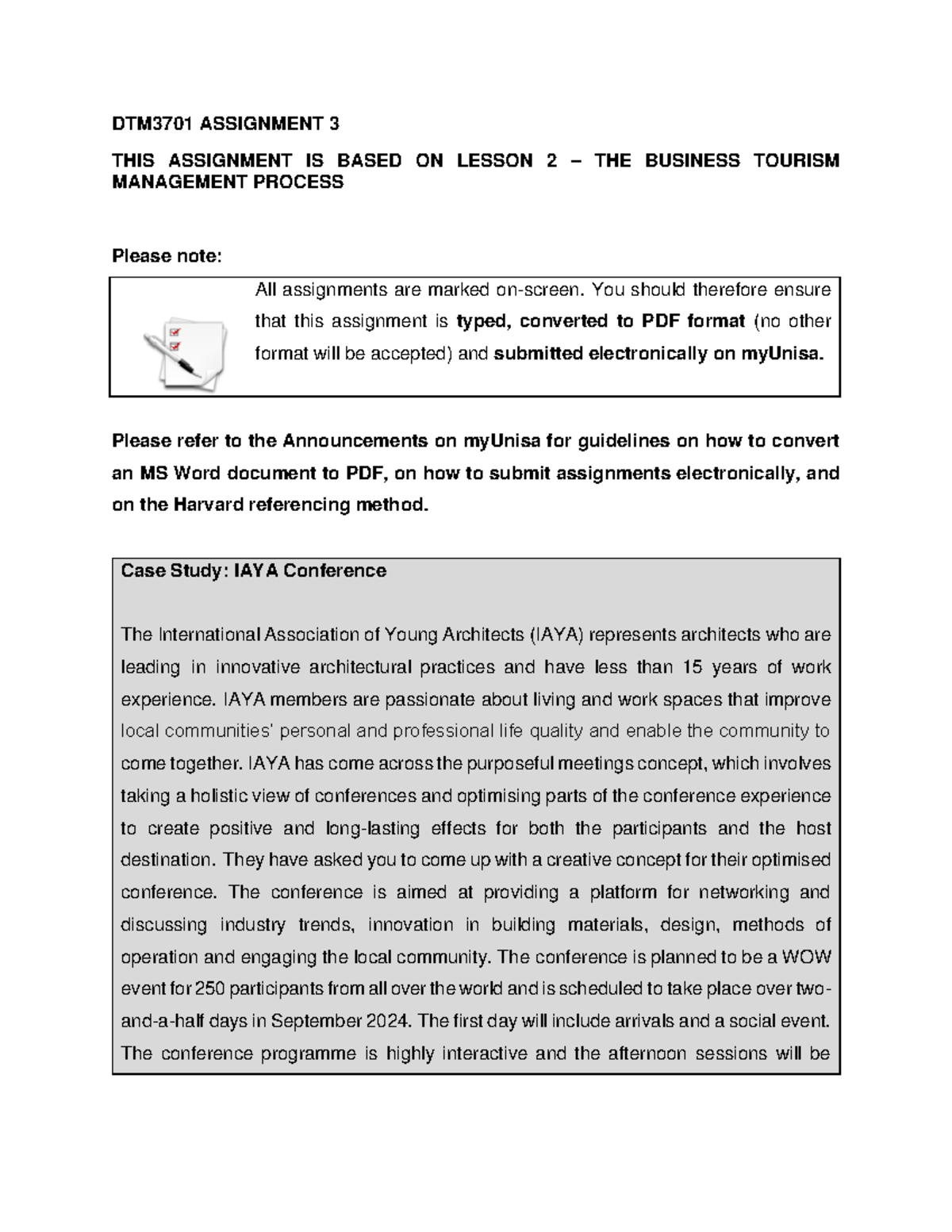DTM3701 Assignment 2(1) - DTM3701 ASSIGNMENT 3 THIS ASSIGNMENT IS BASED ...