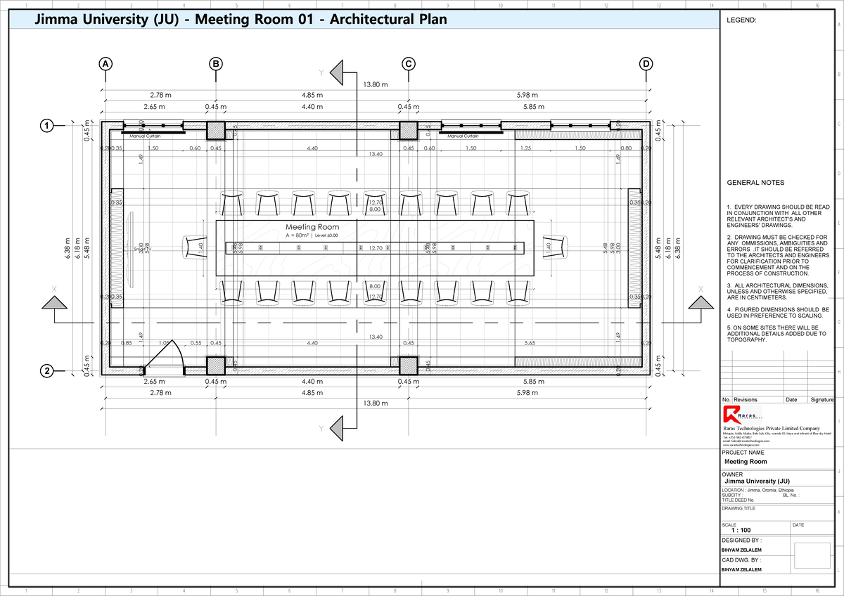 M 01 Final V 0 - GENERAL NOTES 1. EVERY DRAWING SHOULD BE READ IN ...