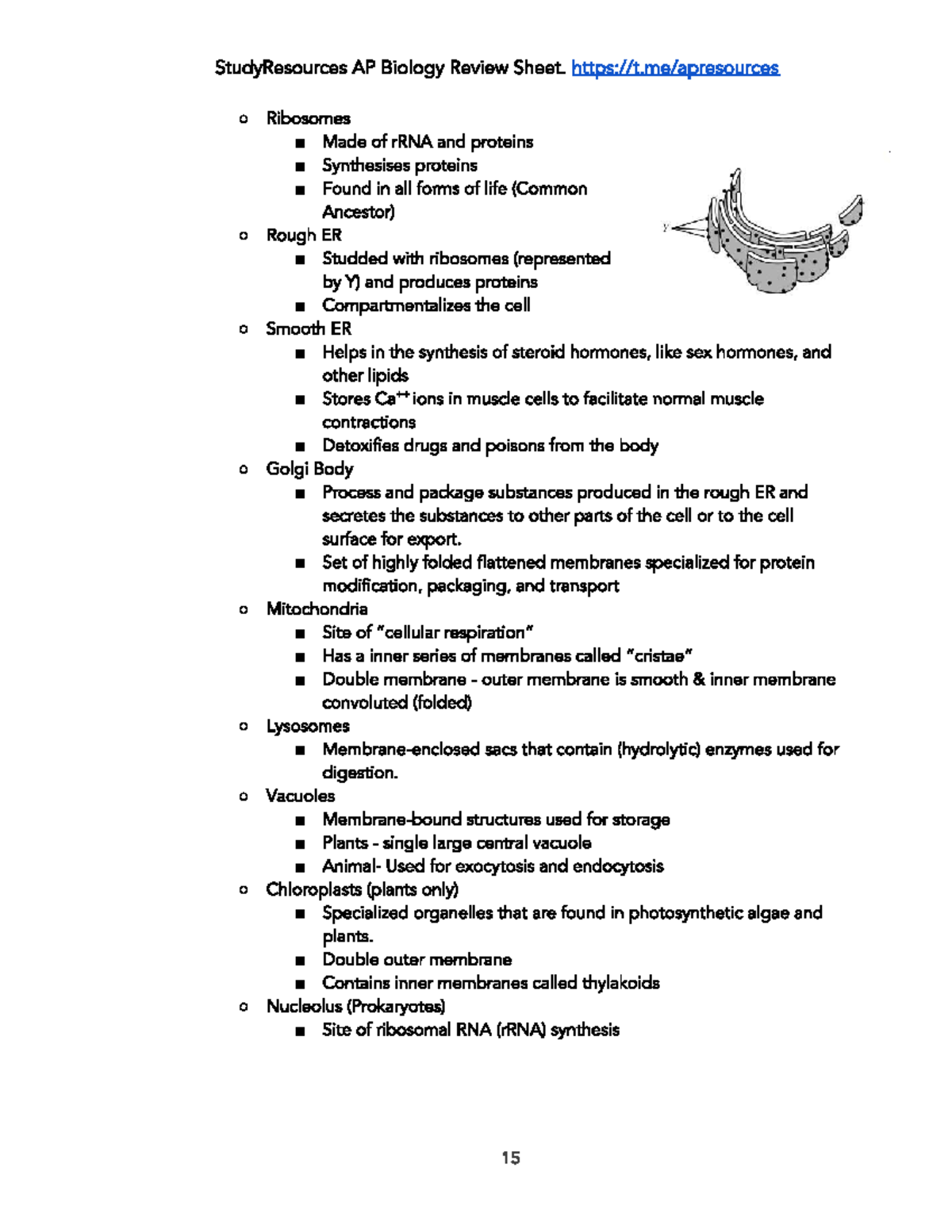 Biology Notes Part 5 - BIOL 23100 - Studocu