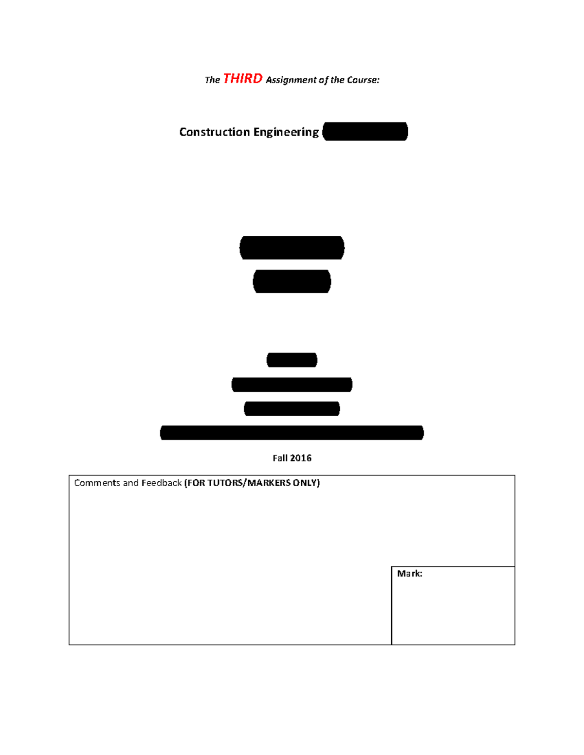Assignment 3 Construction - Warning: Popup annotation has a missing or invalid parent annotation ...