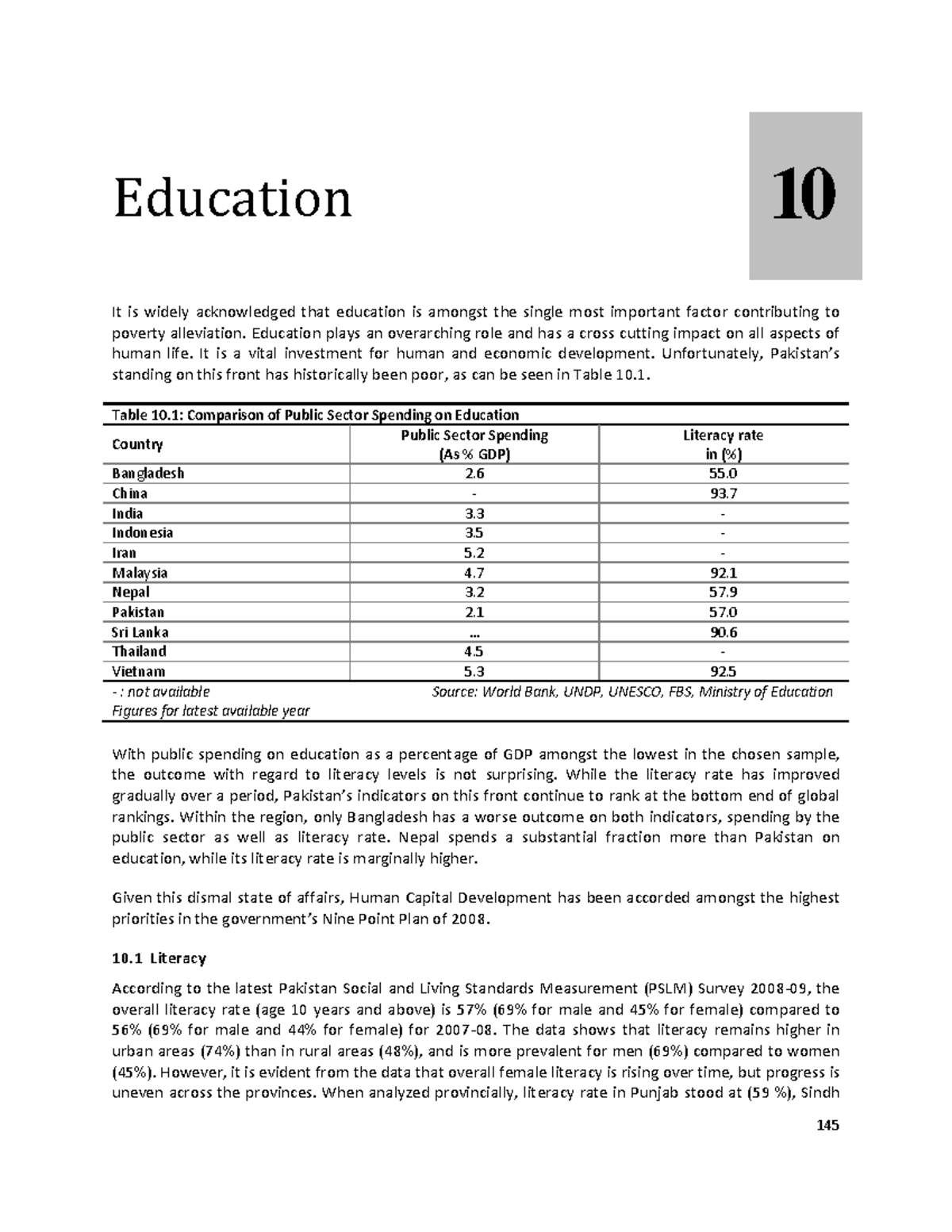 10 Education - test - Education 10 It is widely acknowledged that ...
